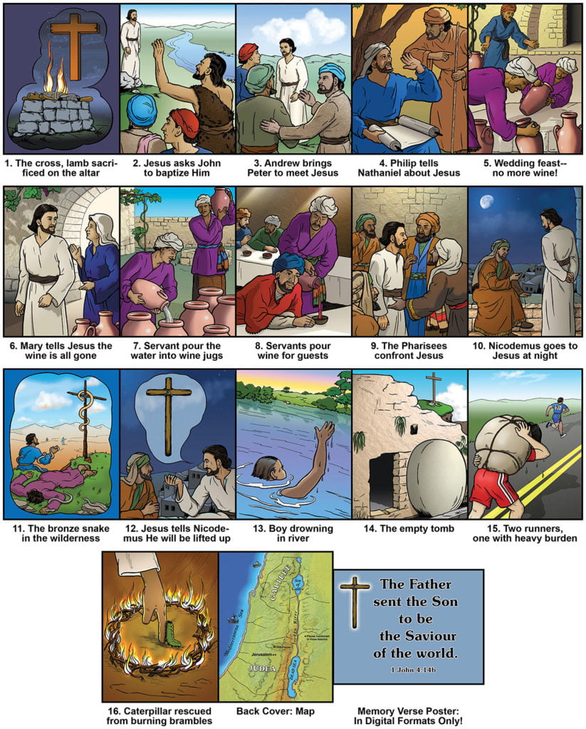 1207 Visualized Bible Series Set 07 | NT Volumes 00 - 05 - Bible ...