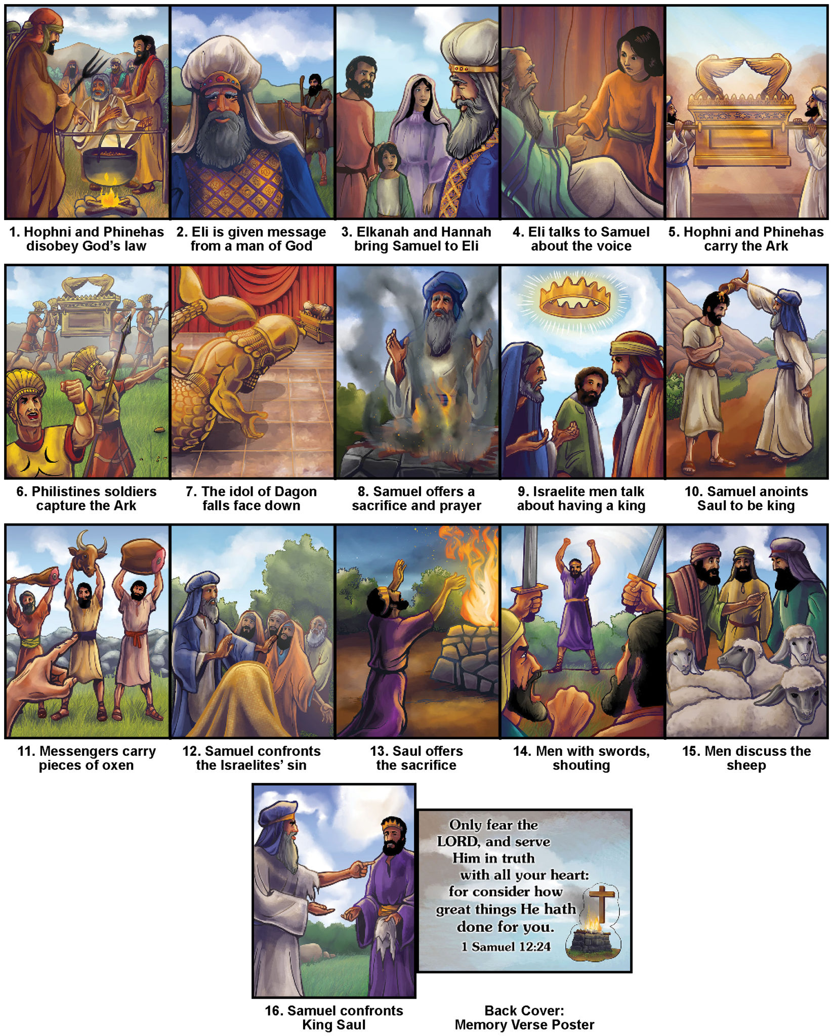 1205 Visualized Bible Series Set 05 | OT Volumes 20-26 - Bible Visuals ...