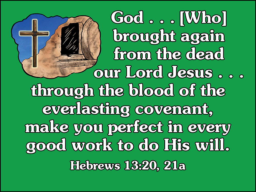 Hebrews 13:20-21a Memory Verse Download (Ready-to-Print PDF) - Bible ...