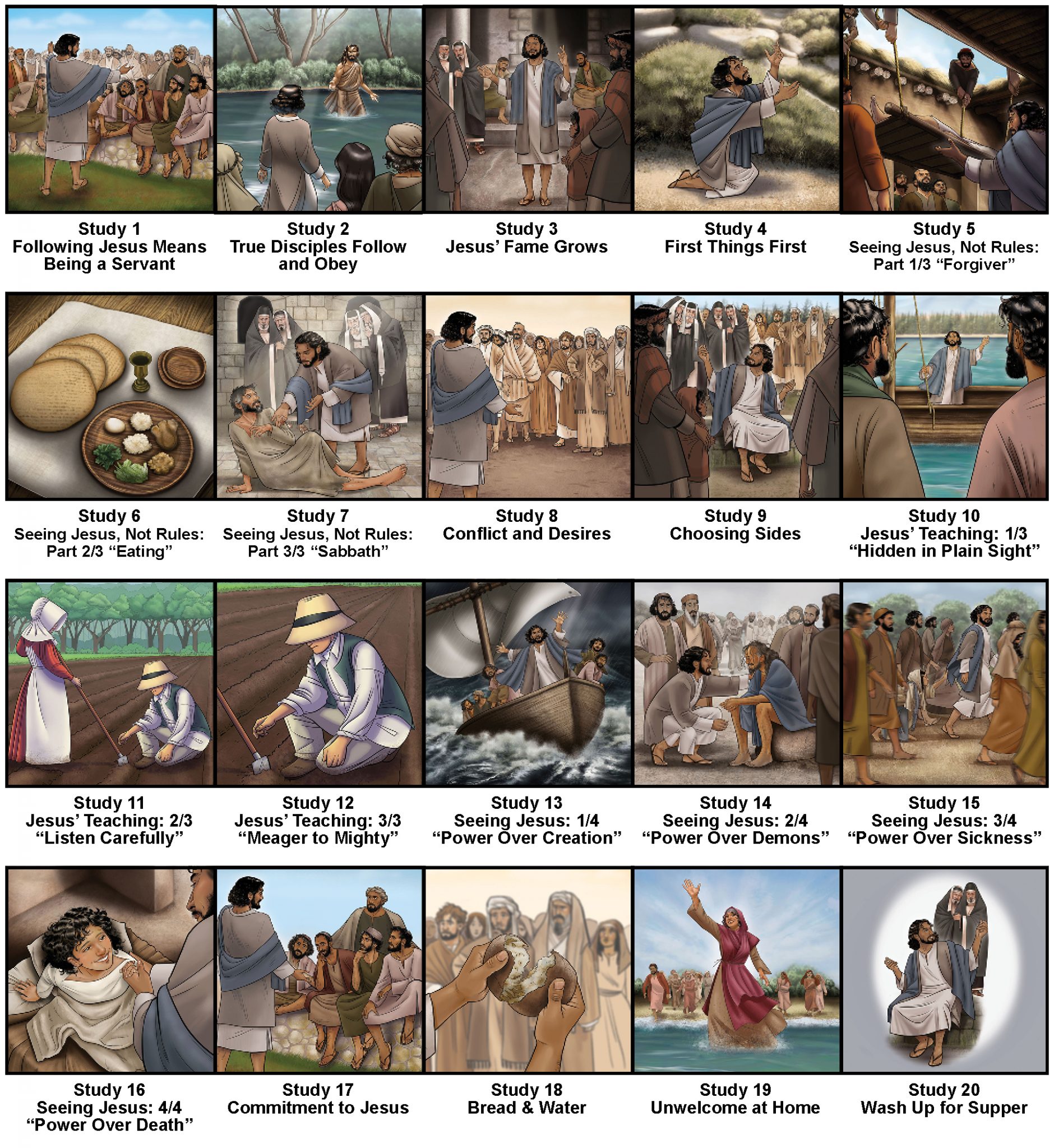 Mark’s Gospel: Being Jesus' Disciple | 3001 - Bible Visuals International