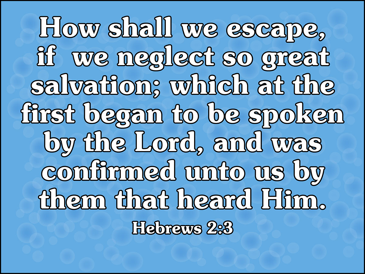 Hebrews 2:3 Memory Verse Download (Ready-to-Print PDF) - Bible Visuals ...