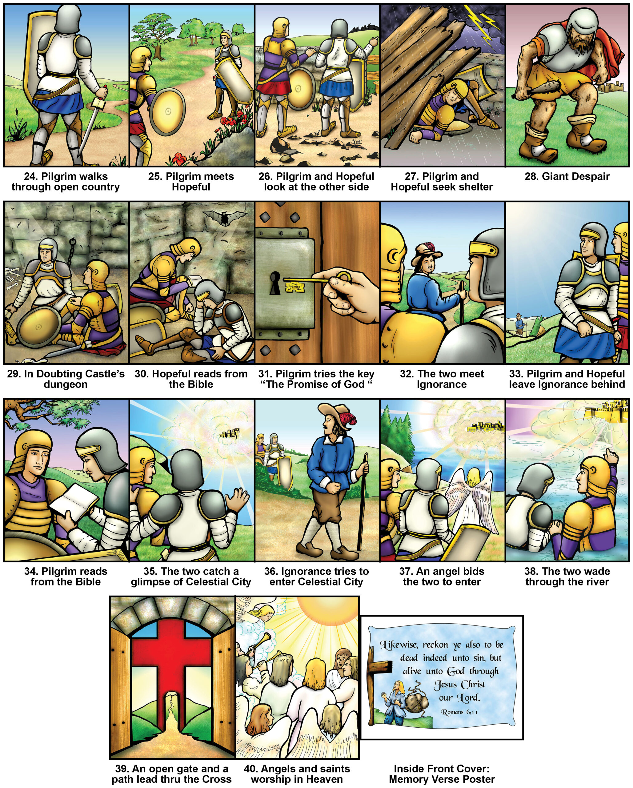 PK5940 Pilgrim Journeys Packet (Includes Pilgrim's Progress, Bible ...