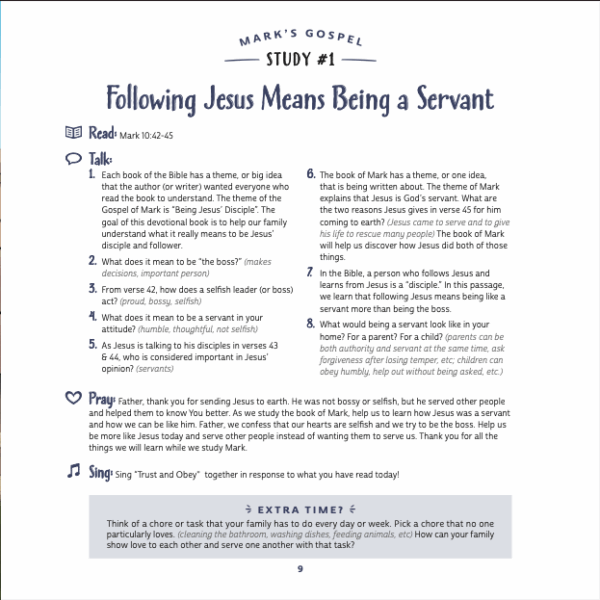 Mark’s Gospel: Being Jesus’ Disciple | 3001 | Bible Visuals International