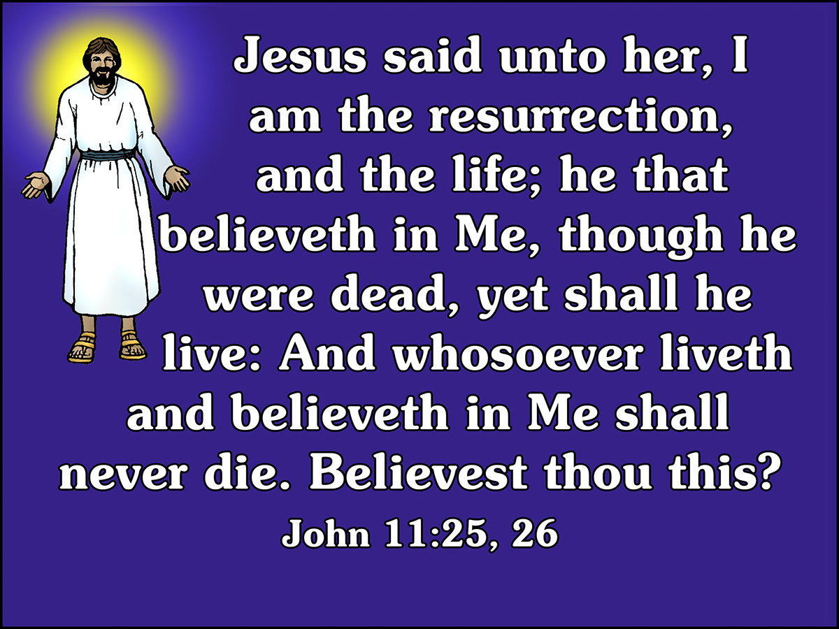 John 11:25-26 Memory Verse Download (Ready-to-Print PDF) | Bible ...